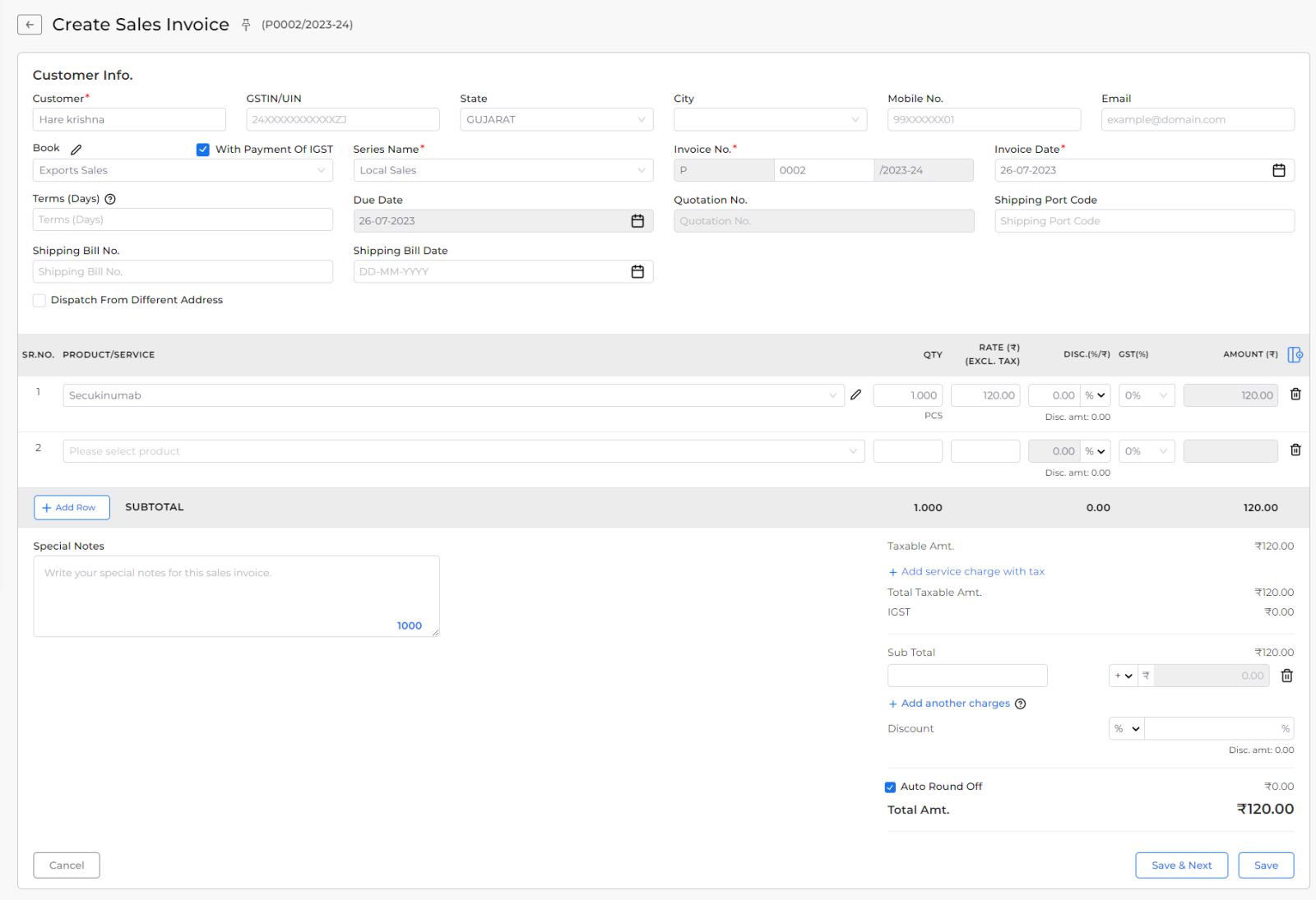 Create Quick and Efficient Invoices | Munim Helpdesk