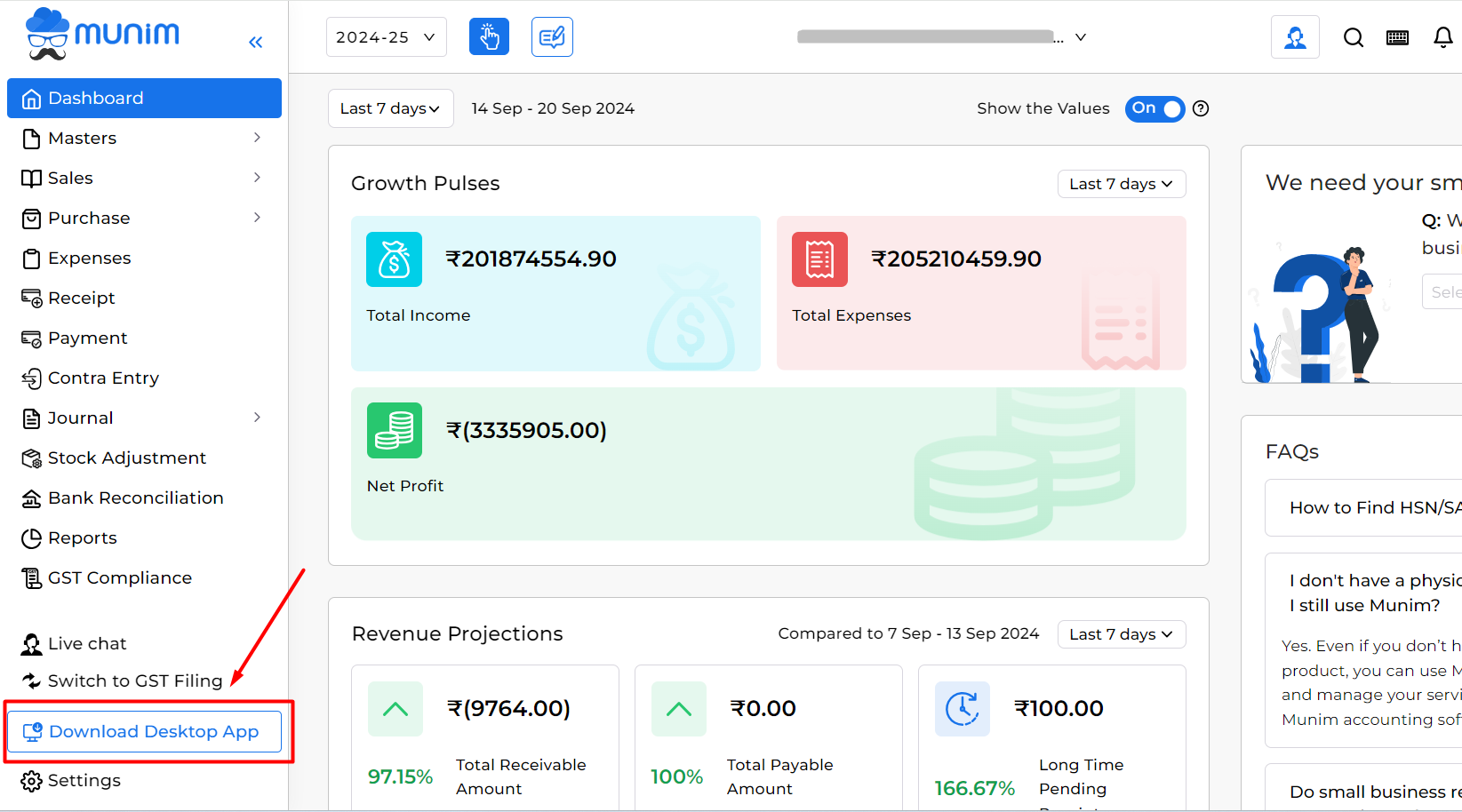 Helpdesk Support - Munim How to install Munim App on your desktop