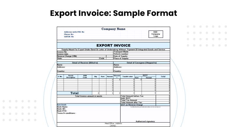 All About Export Invoice | A Detailed Guide For Your Business