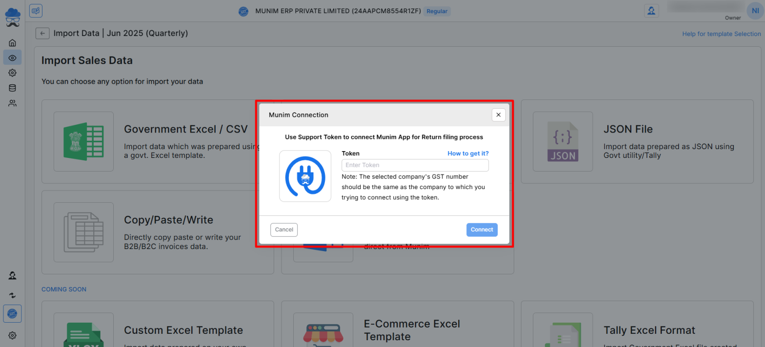 How to use Munim Connector | Munim Helpdesk