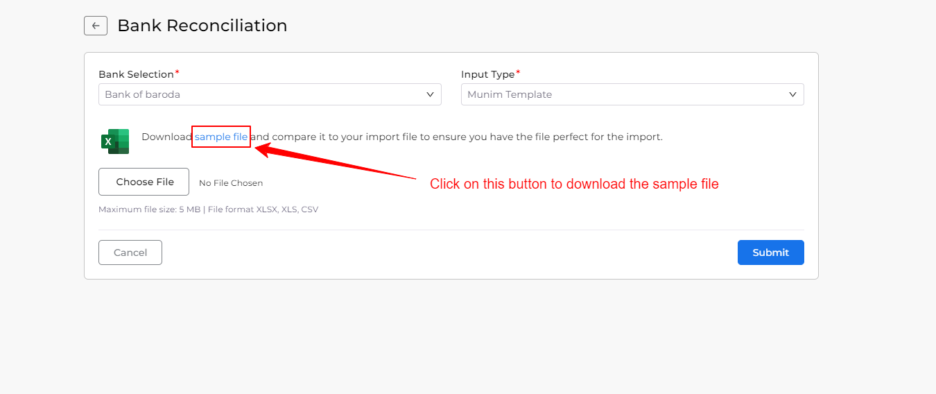Bank Reconciliation | Munim's Helpdesk Guide