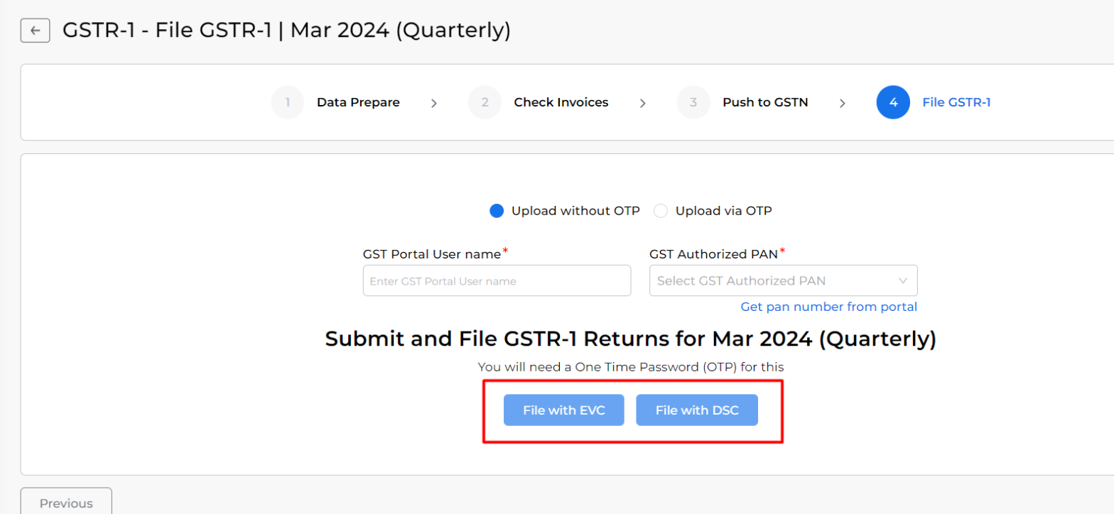 File GSTR-1 in Munim GST | Munim Helpdesk