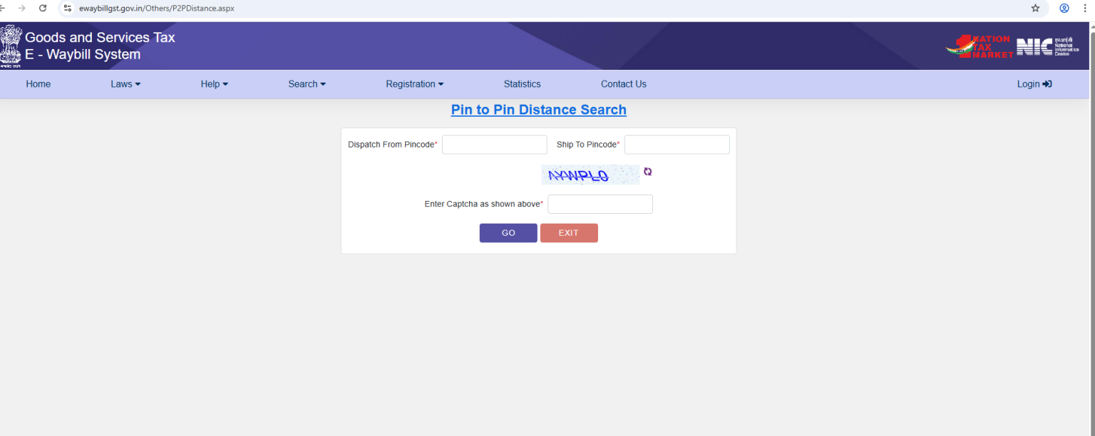 How is Pin to Pin Distance Calculated Between Two PIN Codes?