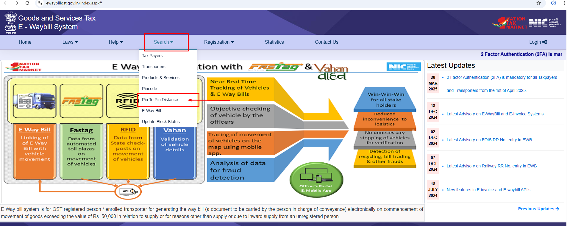 Pin to Pin Distance For E-Way Bill: How to Calculate?