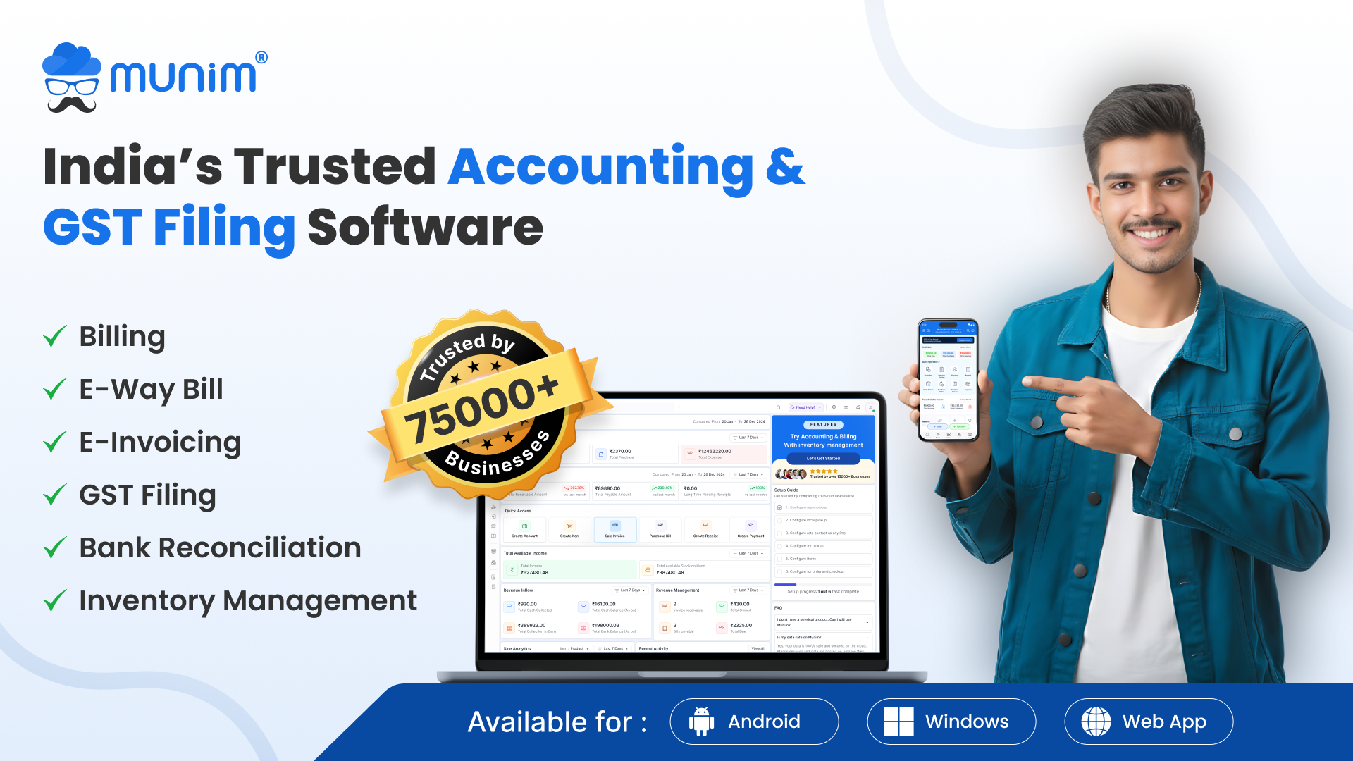 CAGR Calculator Online – Free Tool | Munim